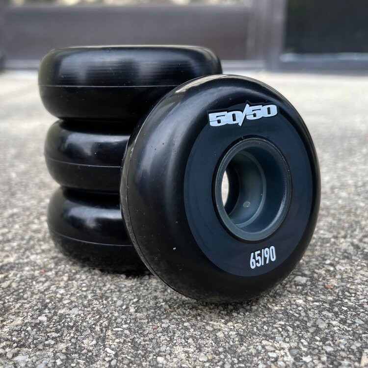 50/50 Wheel, 90a, Black