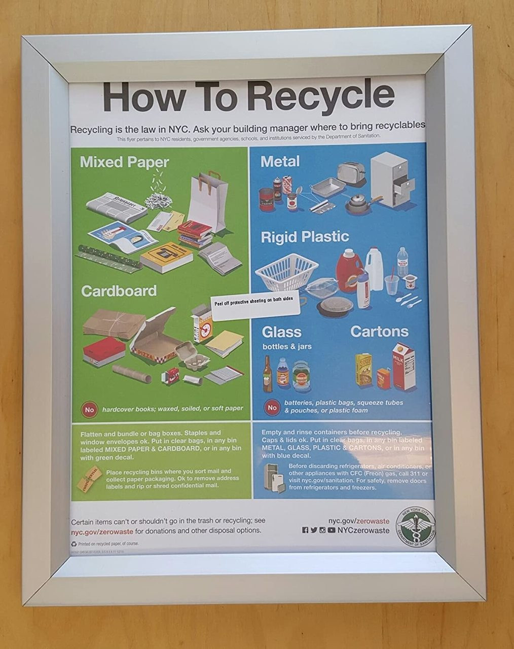 Inspection Frame 8.5" X 11" ( Heavy Duty - Aluminum) - FIRE DEPARTMENT ...