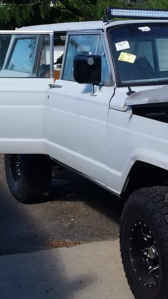 Billet Toyota FJ Cruiser Mirror Adapters Including Mounts