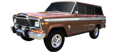 Phoenix Graphix 1979-1980 Cherokee Vinyl Decal Set