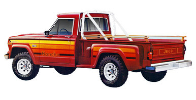 Phoenix Graphix 1979-1980 J-Series Stepside Pickup Honcho Vinyl Decal Set