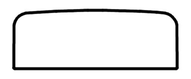 Tailgate Window Glass