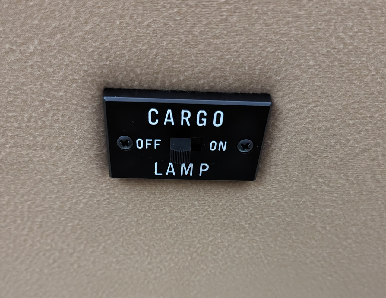 Cargo Light Switch