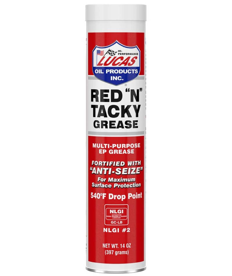 Lucas Oil Red N Tacky Grease 14oz Tube