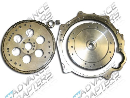 LS Gen III & Gen IV Chevy V8 to Jeep TF727 / TF999 Transmission Adapter ...