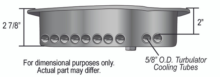 Derale 14201 TH400 deep transmission cooling pan