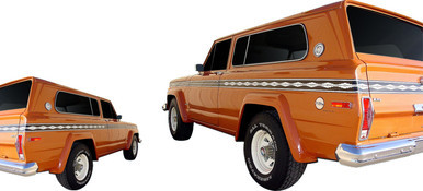 Phoenix Graphix 1977-1978 Cherokee Vinyl Decal Set - BJ's Full-Size ...