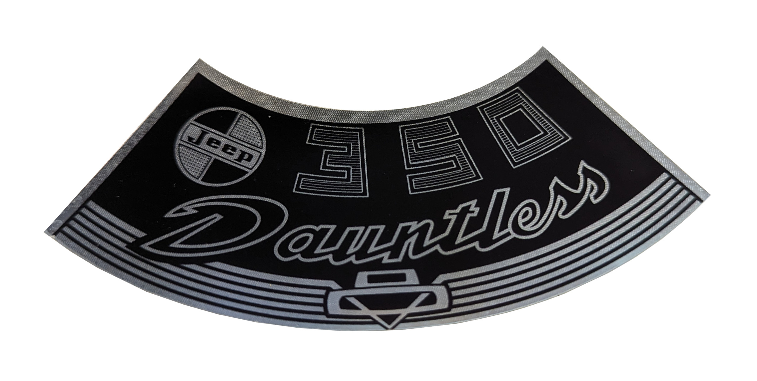 Buick 350 Dauntless Air Cleaner Decal