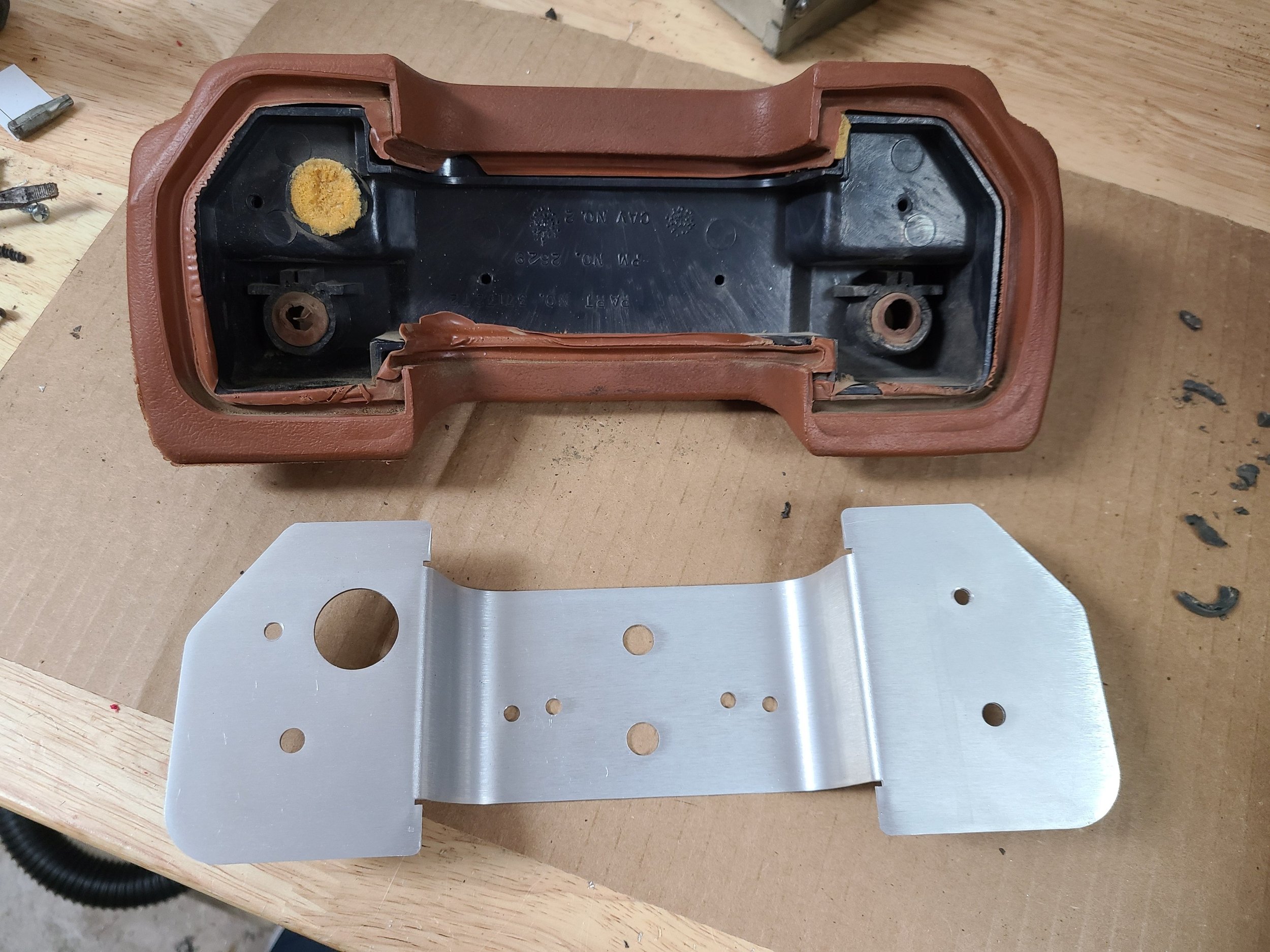 Door Pull Support Brackets (Rear)