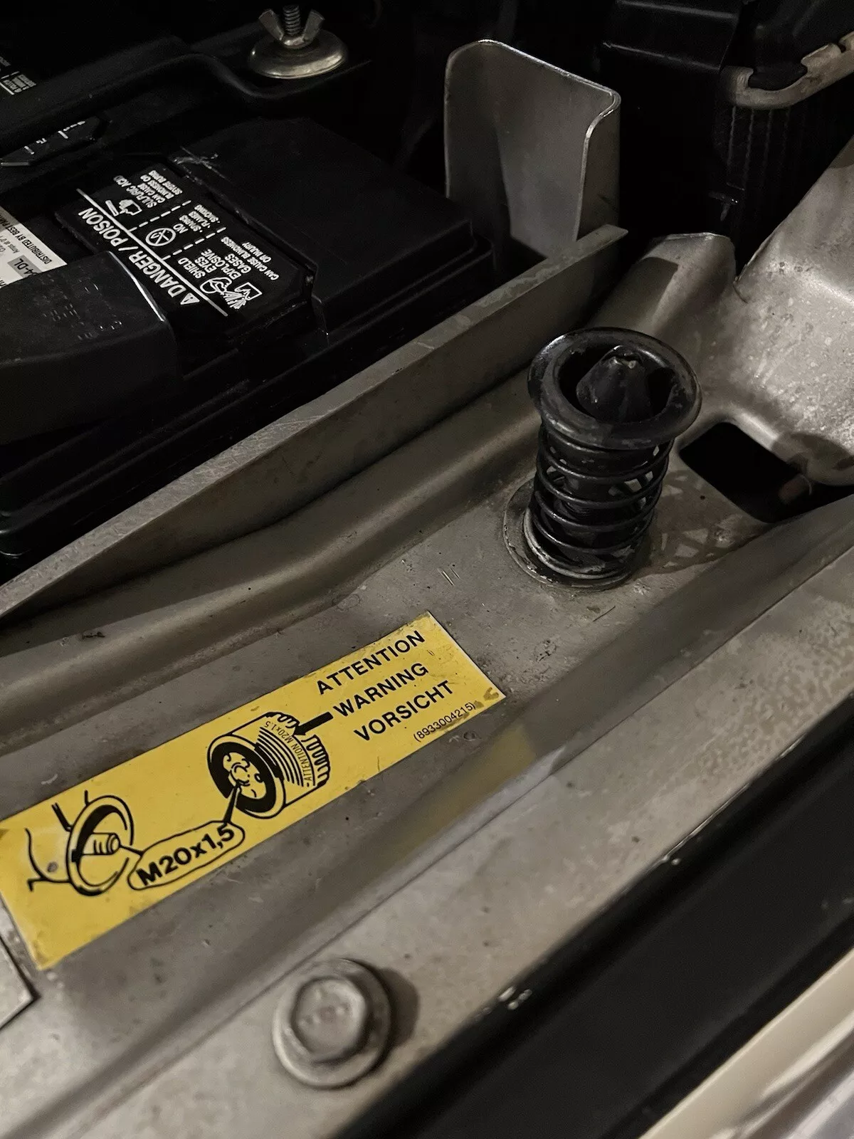 Oil Filter Decal