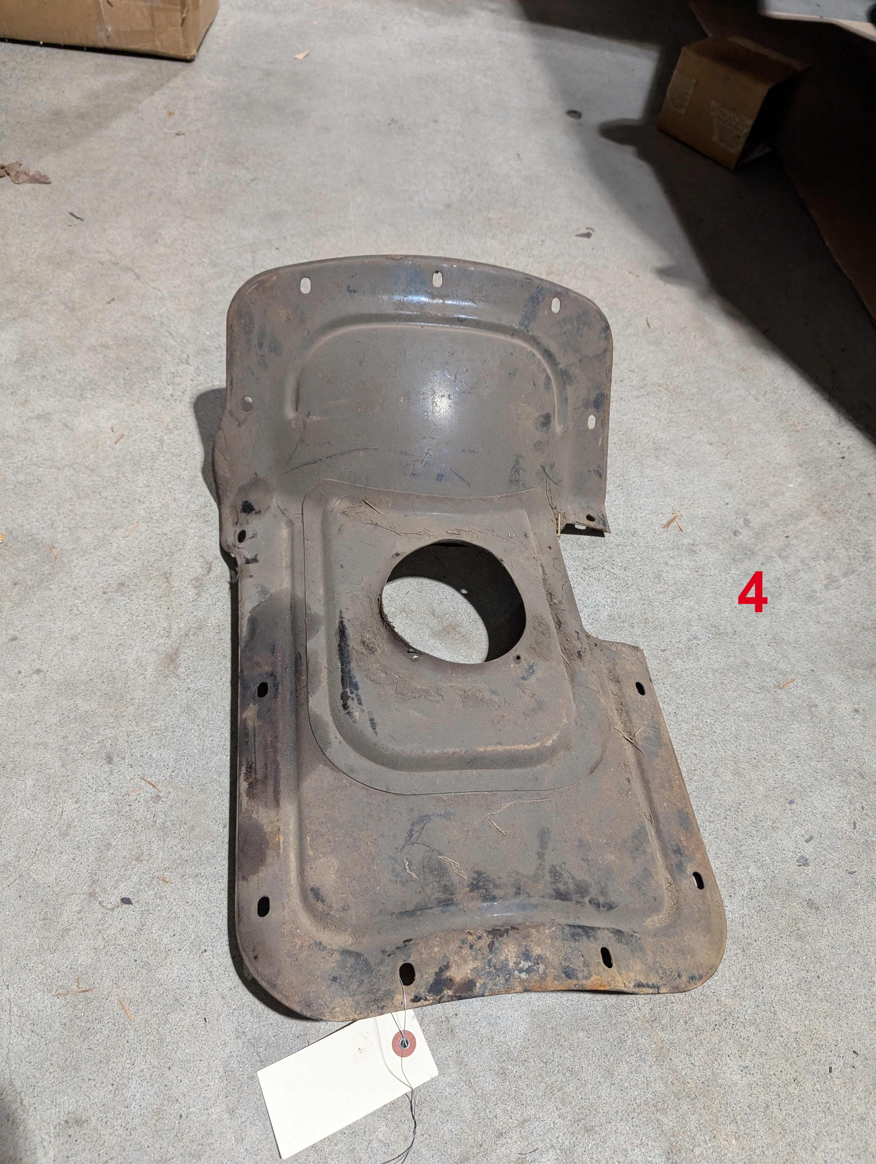 Used Transmission Tunnel Covers - BJ's Full-Size Jeep Parts