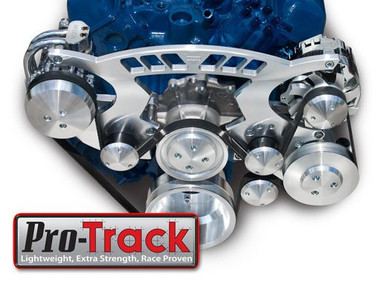 March Serpentine Kit AMC V8 with Power Steering Black Onyx #55150
