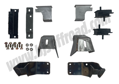 4BT Cummins Conversion Engine Mounts (3.9L) - BJ's Full-Size Jeep Parts