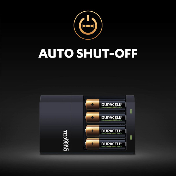 Duracell CEF14 AA & AAA Battery Charger (inc. 2 x AA Batteries)