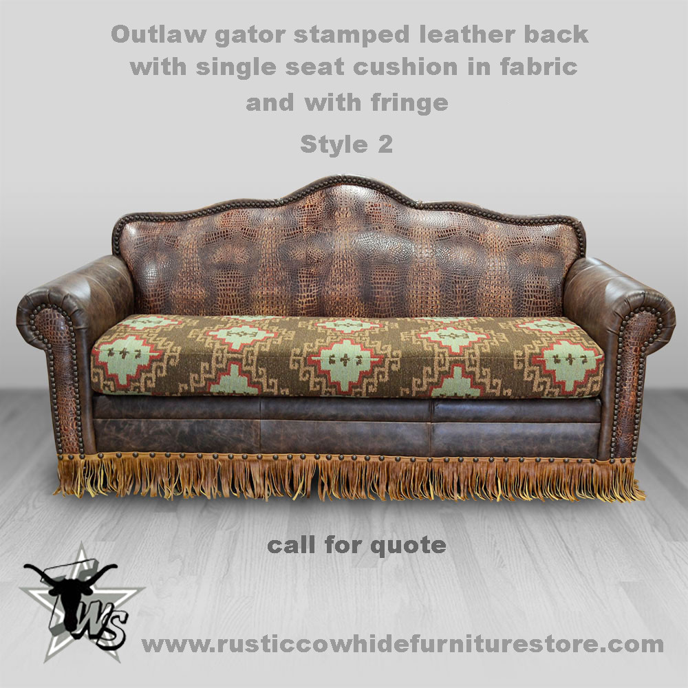 Exotic Alligaor Sofas, Crocodile Couches