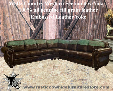 Western sectional couch store