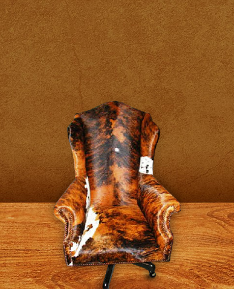 Rustic Cowhide Furniture