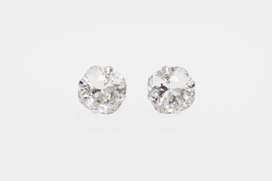 Crystal Cushion Cut Studs