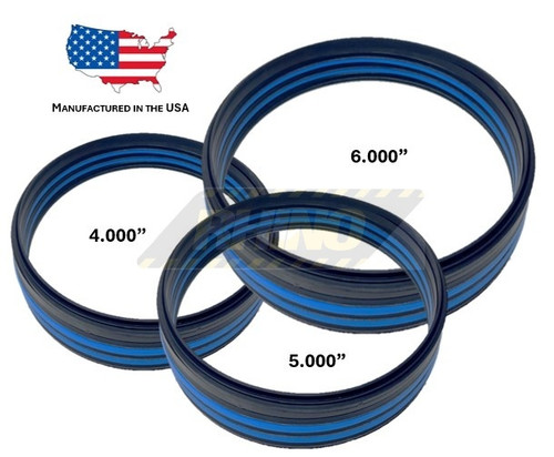 Custom Hoist Repack Kit, 3 Stages, Vee Set & Wiper