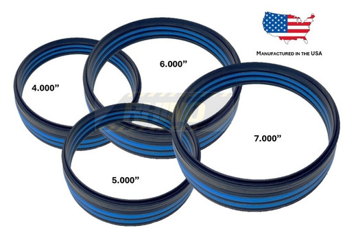 Custom Hoist Repack Kit, 4 Stages, Vee Set & Wiper