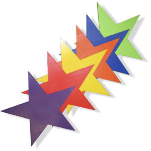 Poly Star Marker Set - Deary's Gymnastics Supply