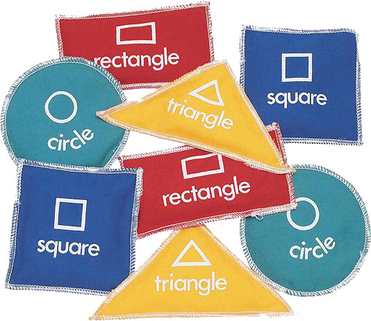 Bean Bag Set: Shapes - DGS Ninja