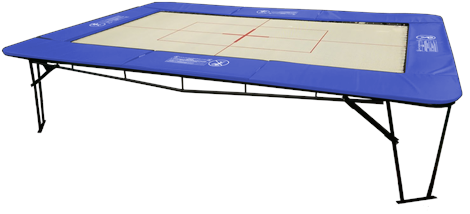 AirSpot: Round Inflatable Gymnastics Trampoline - Deary's Gymnastics Supply