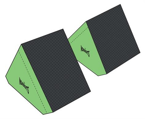 Ninja Obstacle Course Slanted Steps