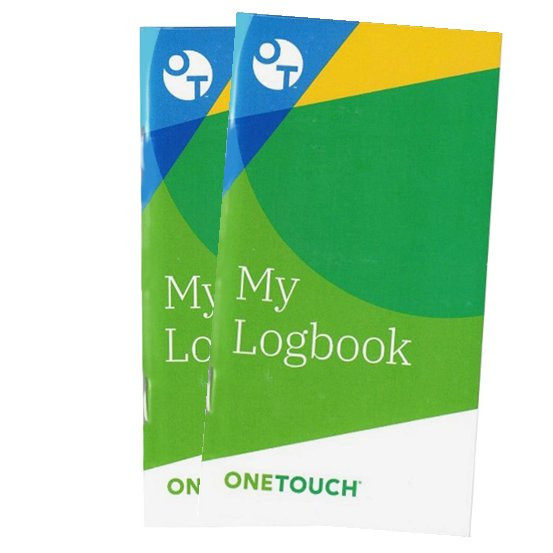 OneTouch Log book By Lifescan - [2 Pack]