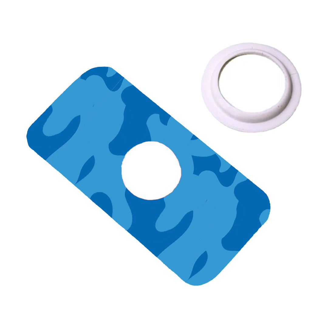 Overt Diabetic FreeStyle Libre Flexible Patches Chamo Black [5 pack] By ...