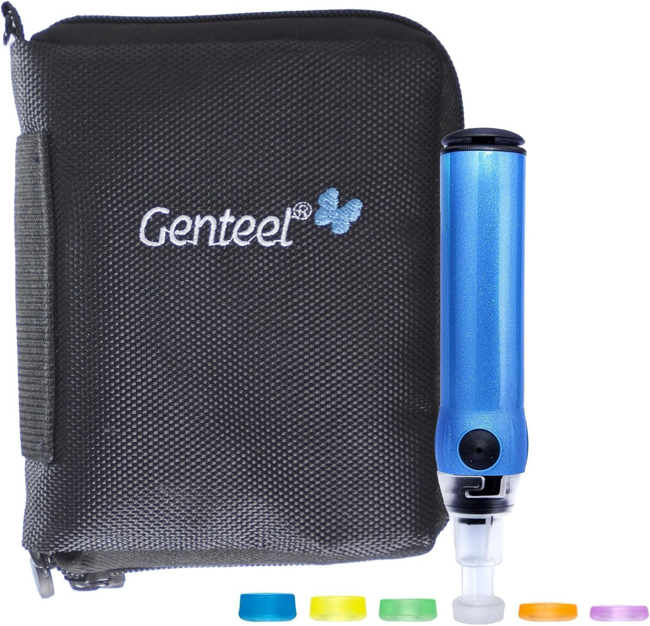 Genteel Plus No Prick Pain Vacuum Lancing Device for Diabetes Testing ...