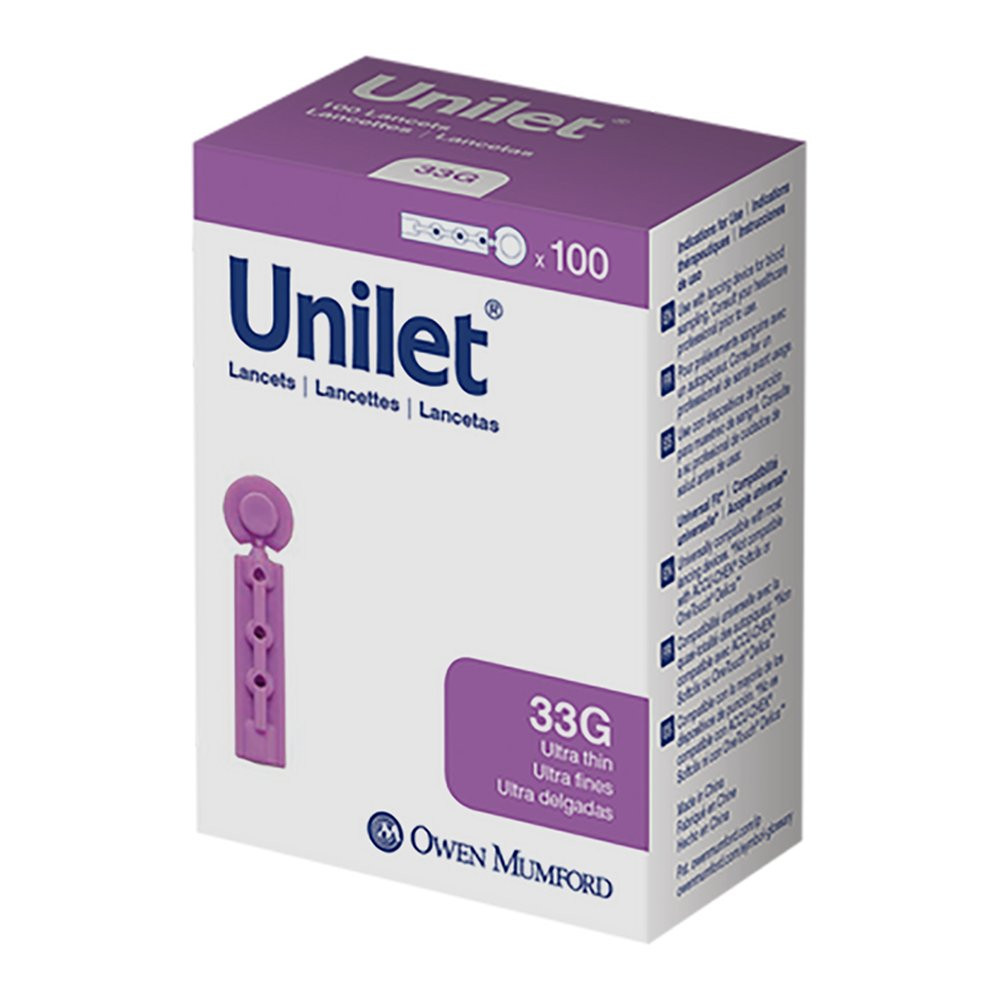Unilet Twist Lancets 33 Gauge - Diabetic Corner