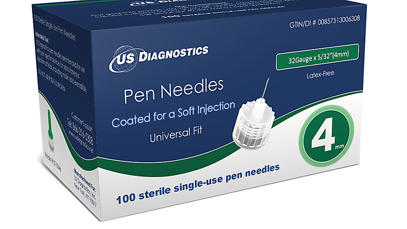 USD Pen Needles 32 Gauge X 5 32 4mm 100 Ct Diabetic Corner usd-pen-needles-32-gauge-x-5-32-4mm-100-ct-diabetic-corner