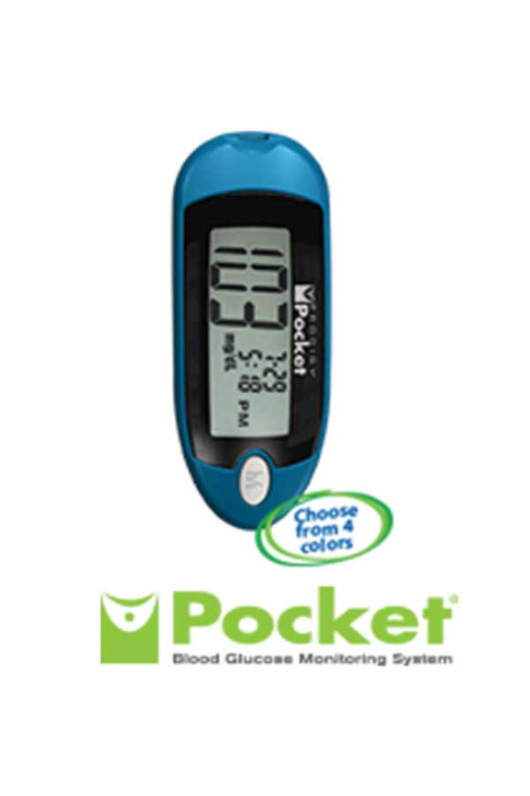Prodigy Pocket Blood Glucose Monitoring System with 50 Test Strips ...