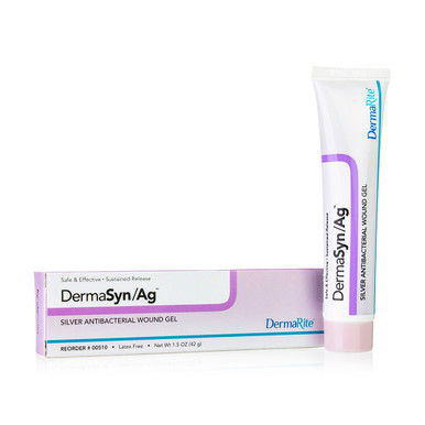 Dermasyn Ag Silver Antibacterial Wound Gel, 1.5 Oz - Diabetic Corner