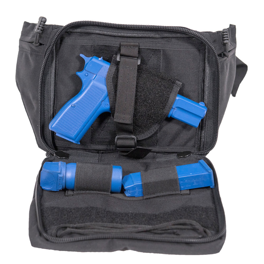 Frontline Waist Bag Black - Frontline Safety Australia