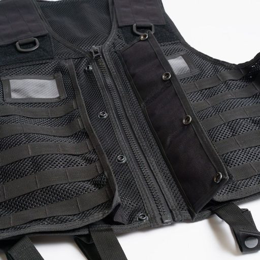 Frontline Modular Vest V7 Black - Frontline Safety Australia