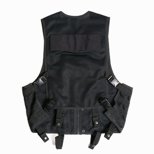 Frontline Modular Vest V7 Black - Frontline Safety Australia