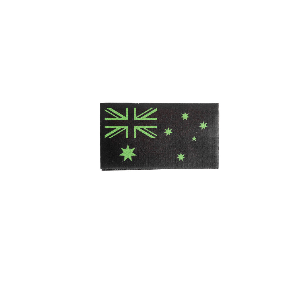 AU IR Flag Patch - Black - Frontline Safety Australia