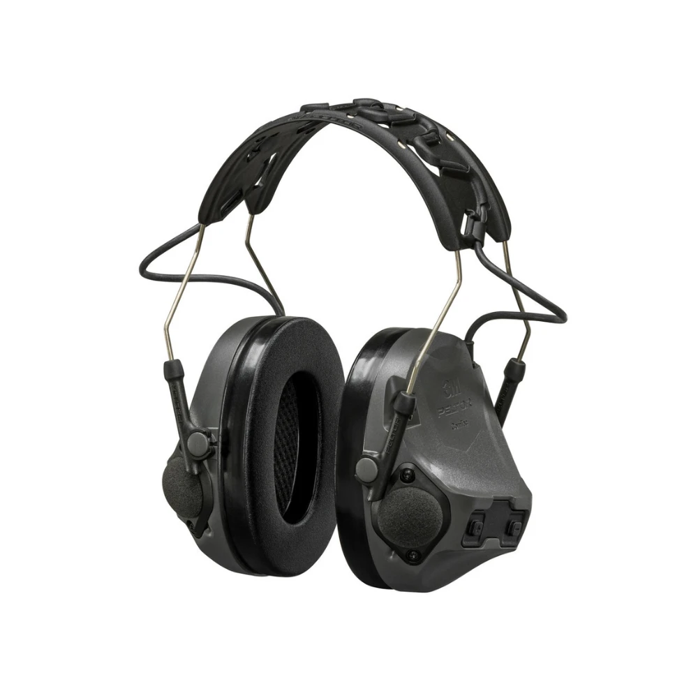 3M Peltor | ComTac VIII Headset - Grey - Frontline Safety Australia