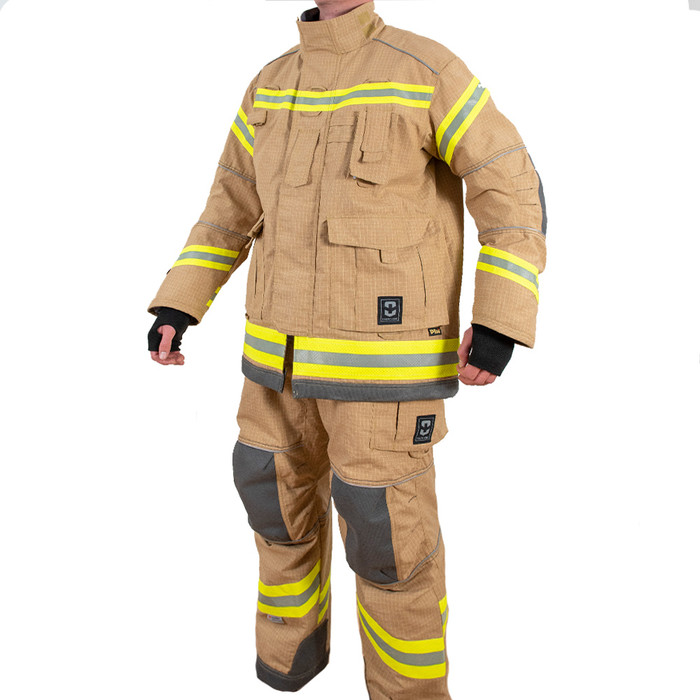 Fire Fighting Jacket - PBI Matrix Gold