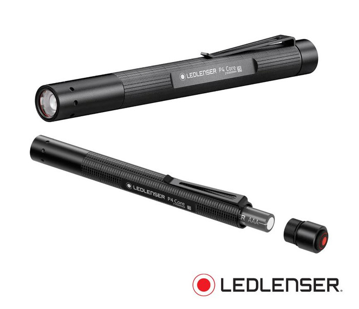 P4 Core Handheld Flashlight Black - Frontline Safety Australia