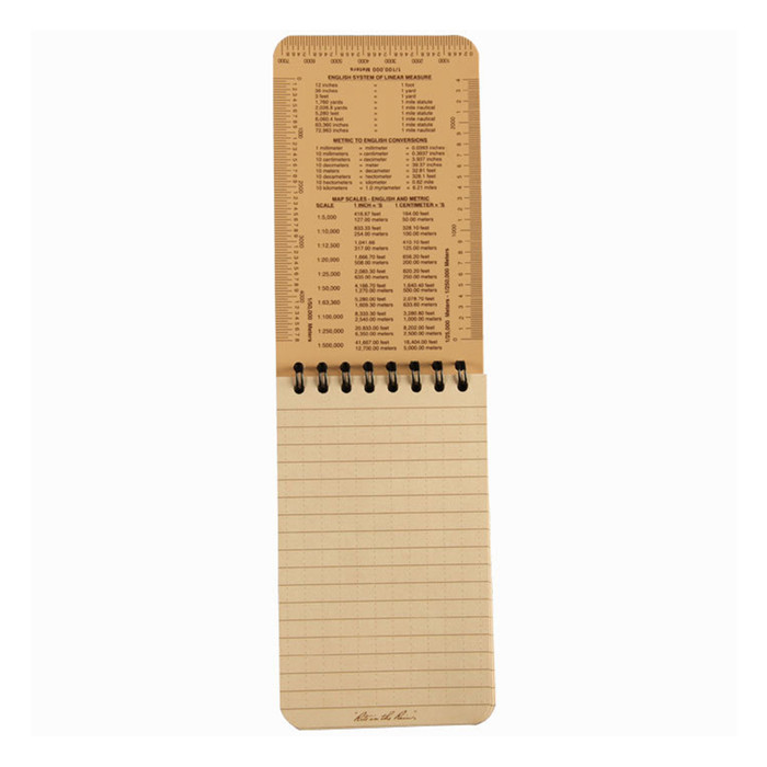 935T Tactical Pocket Notebook Tan - Frontline Safety Australia