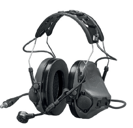 3M Peltor | ComTac VIII Headset, Grey, 4-pin - Frontline Safety Australia