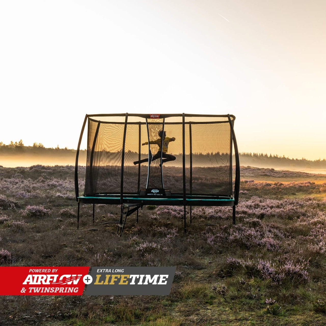 Berg Ultimate Champion Above-Ground Trampoline - AchillionSports