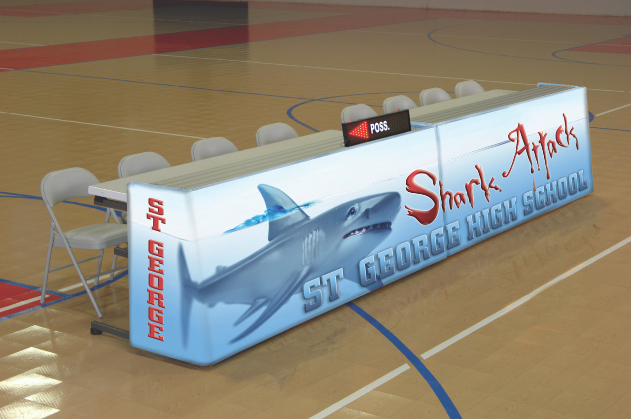 Sport Pride Convertible Graphic Scorers Table - AchillionSports