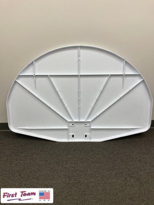 First Team 54" Fan-Shaped Aluminum Backboard - AchillionSports