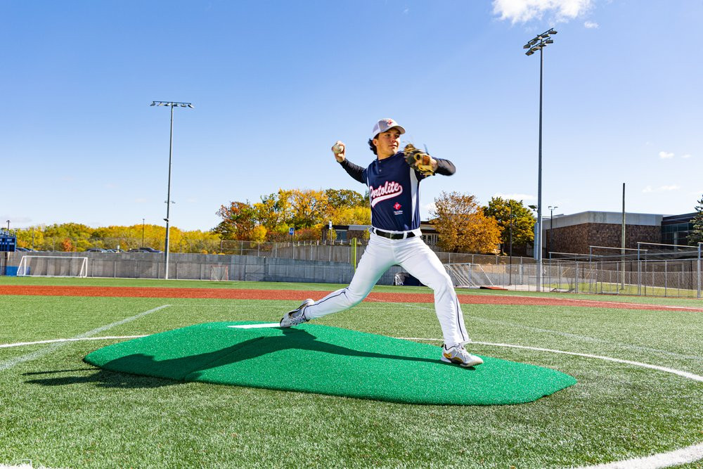 8" Two-Piece Baseball Game Pitchers Mound - AchillionSports