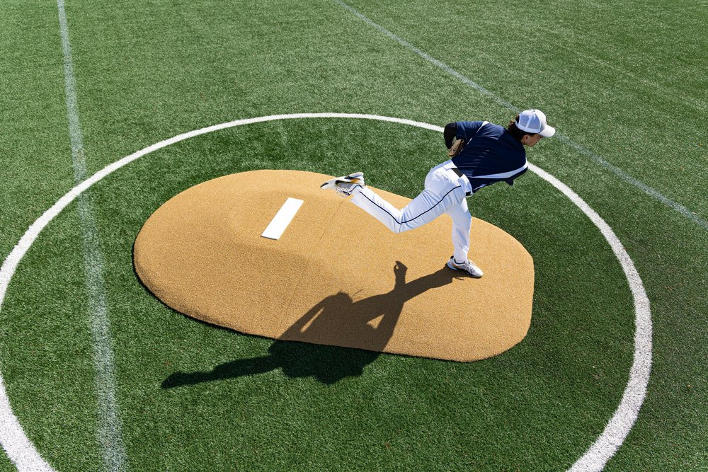 8" Two-Piece Baseball Game Pitchers Mound - AchillionSports