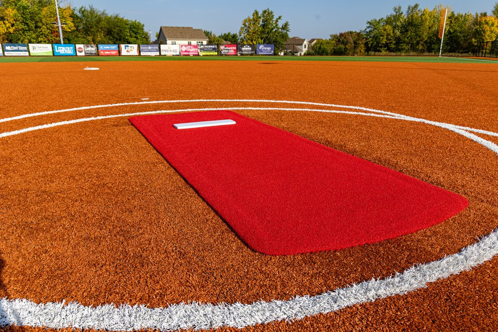 Portolite Long Spiked Softball Pitching Game Mat - AchillionSports